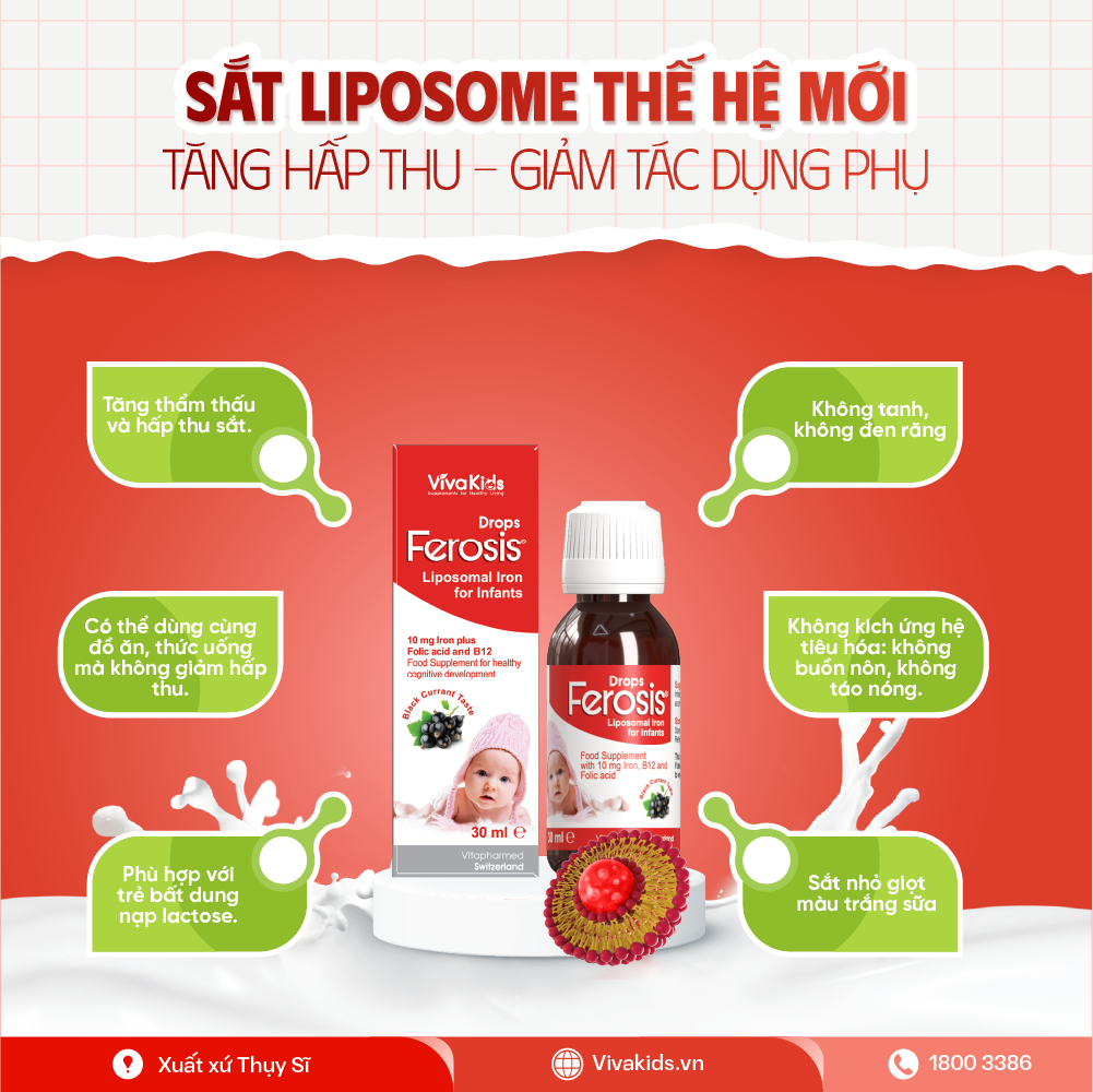 Ferosis Drops - Vivakids